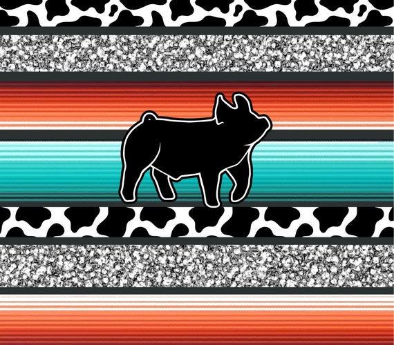Aztec Pig Digital Design - Etsy
