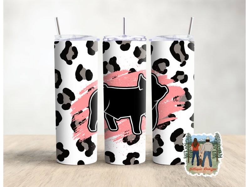 Show Pig Aztec Design Western Pig Show Pig Cheetah Pig - Etsy