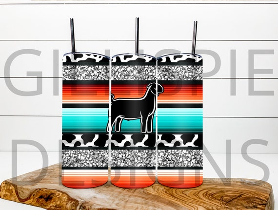 Show Goat Aztec Design Western Goat Show Goat | Etsy