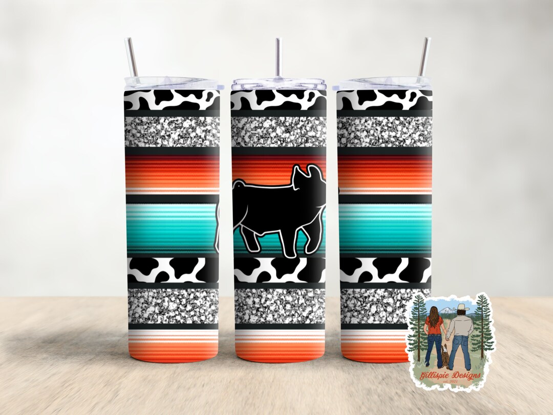 Show Pig, Aztec Design, Western, Pig , Show Pig - Etsy