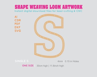 Star Shape Weaving Loom Artwork Instant Download Files for - Etsy