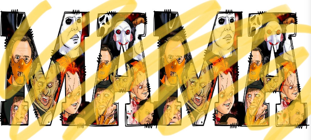 Mama Horror PNG - Etsy