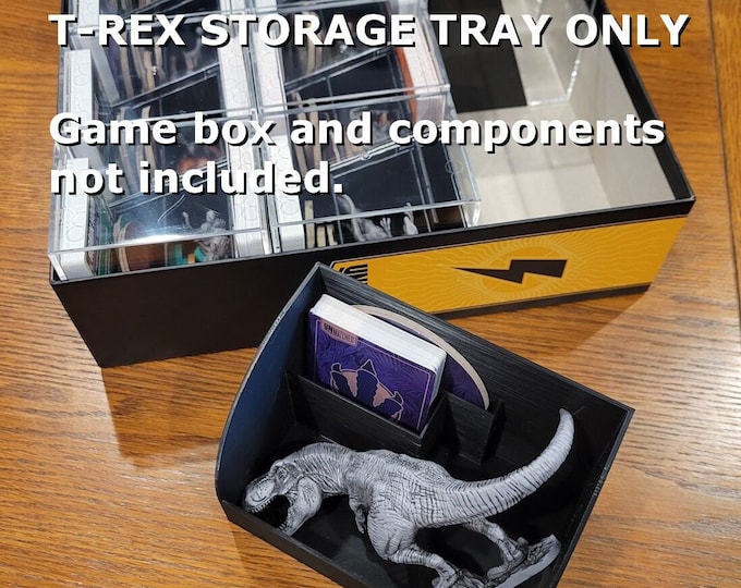 Unmatched T-rex Tray compatible With Official Unmatched Storage Box - Etsy
