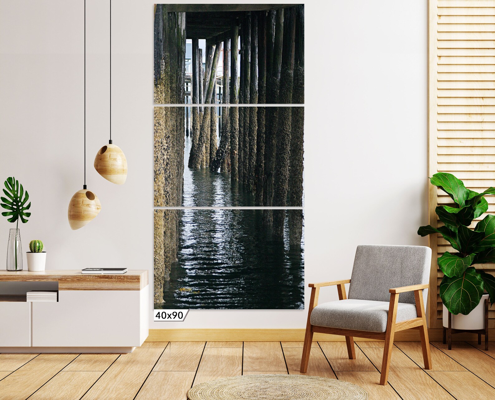 Color Version of Kake AK Historic Pier Pilings - Etsy