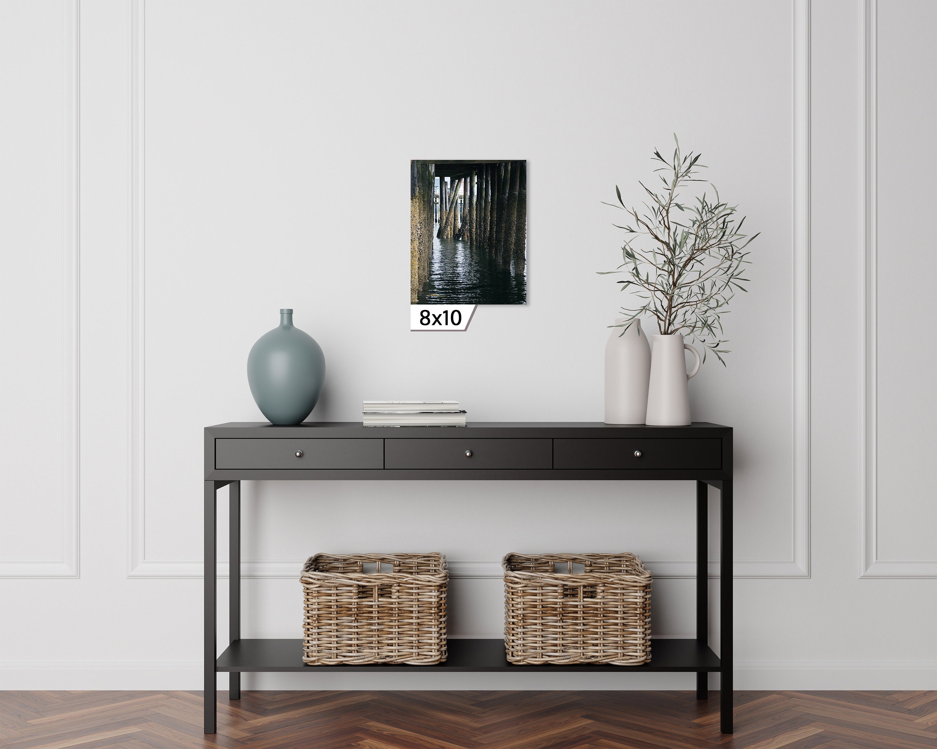 Color Version of Kake AK Historic Pier Pilings - Etsy