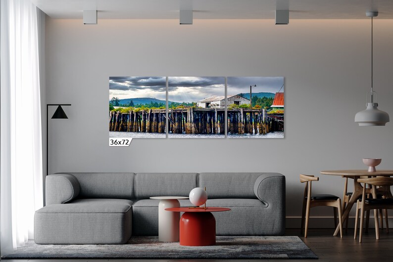 Deserted Cannery Dock at Kake, Alaska, Rustic Waterfront Dock in Alaska ...