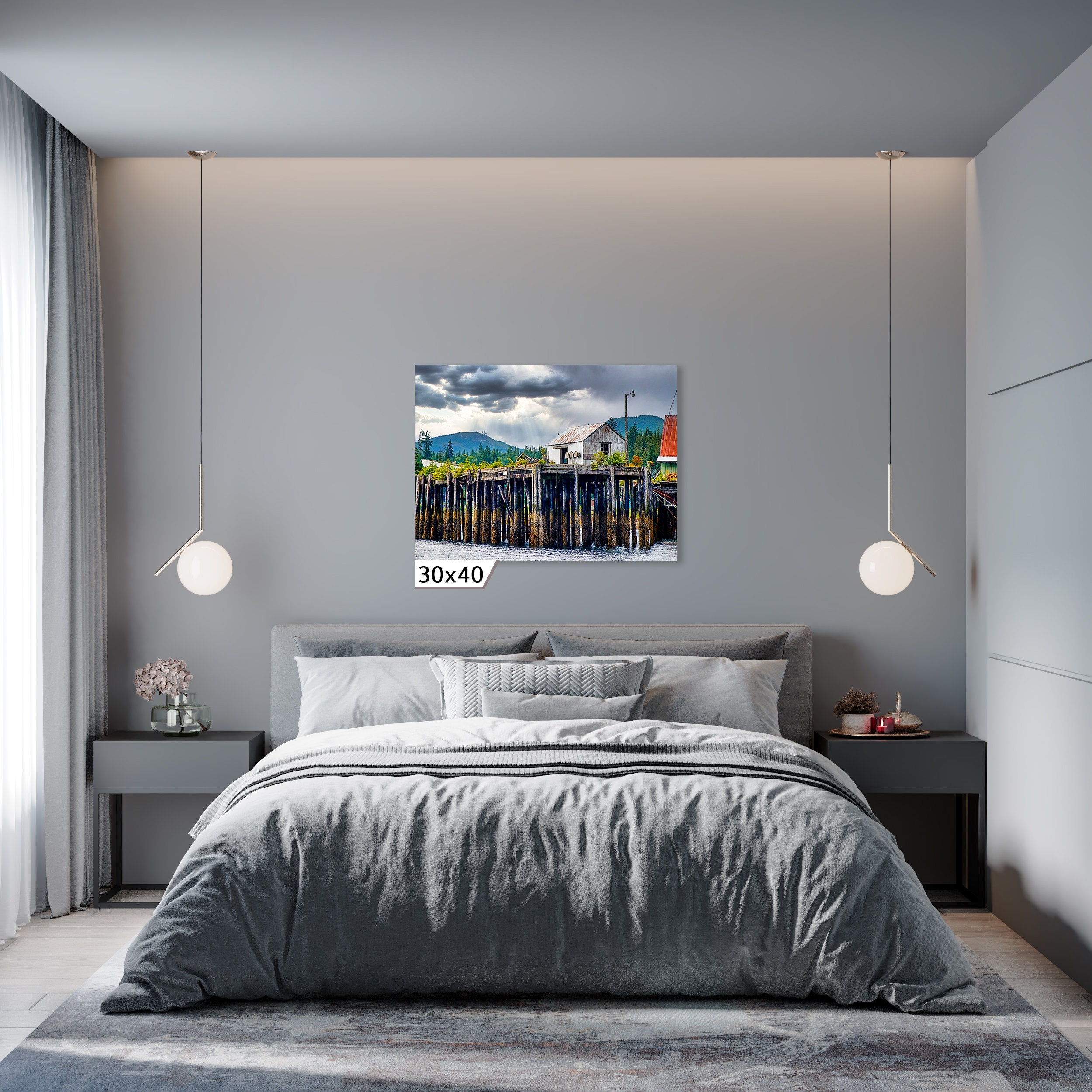 Deserted Cannery Dock at Kake Alaska Rustic Waterfront Dock - Etsy