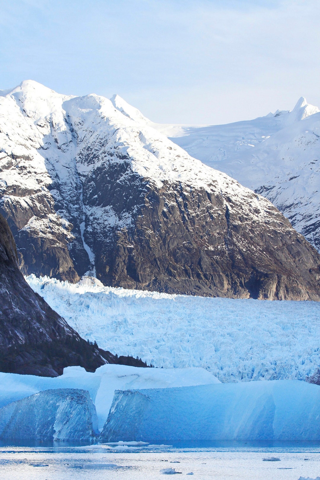 Portrait Glacier and Iceberg Photo, Alaskan Glacier and Iceberg Photo ...
