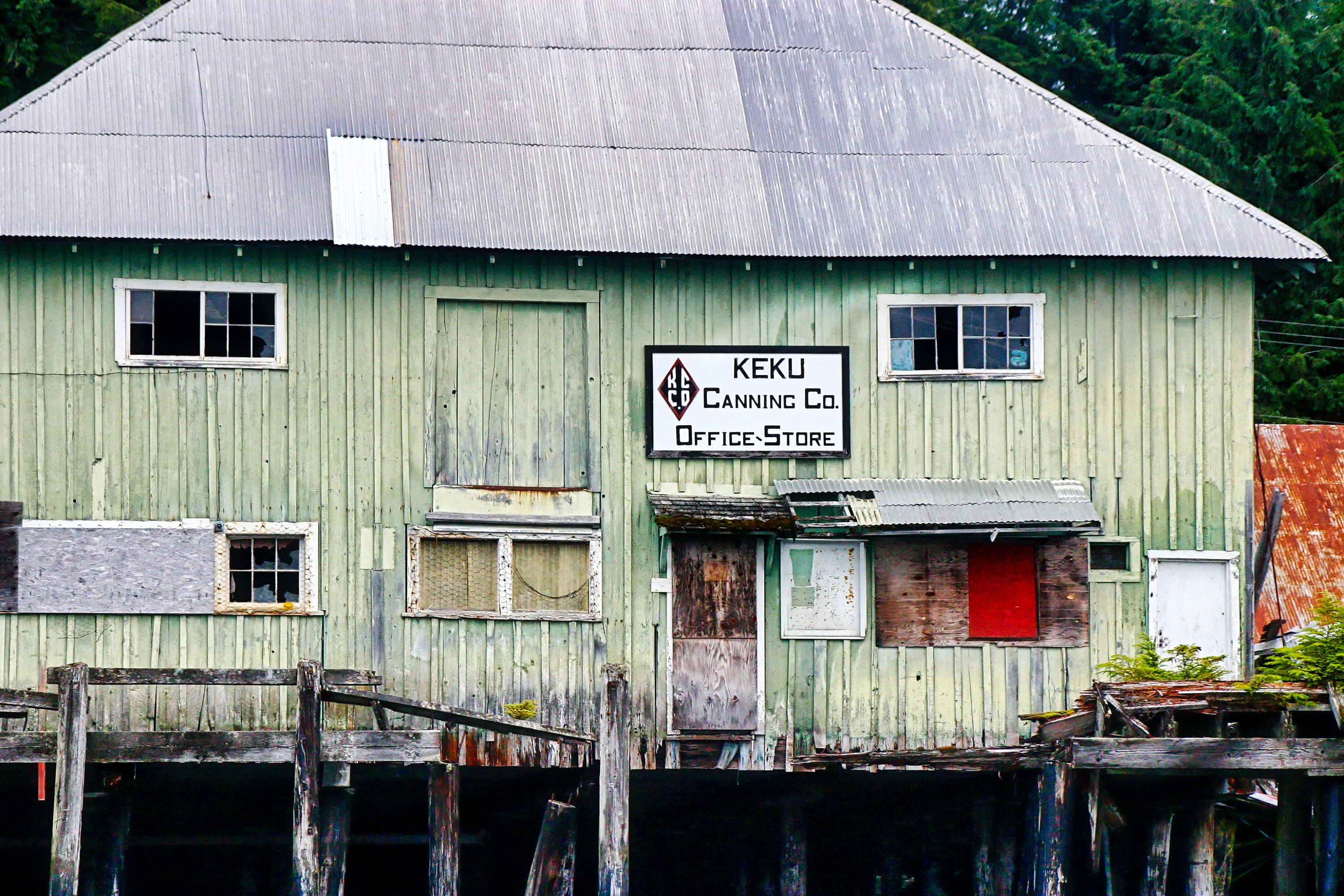 Art & Collectibles historic old cannery in Kake AK Rustic waterfront ...