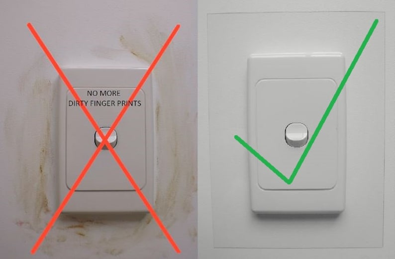 Easy Clean Light Switch Surround - Australia 500 Items in Stock - Etsy