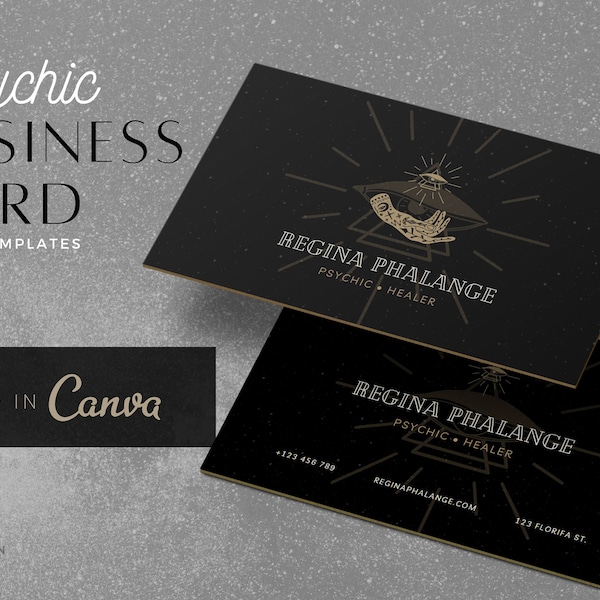 Numerology Business Cards - Etsy