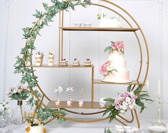 Large Metal Cake Stand - Etsy