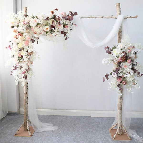 Birch Wedding Arch - Etsy