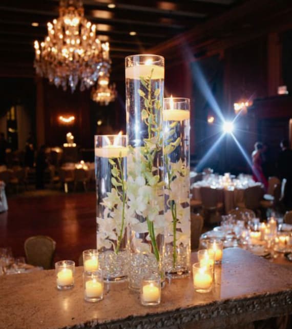 Glass Vase Centerpieces