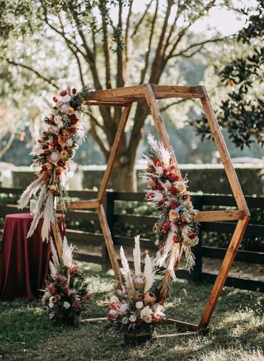 Diy Rustic Wedding Arch