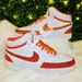 Custom Rhinestone Nike Court Vision Sneakers - Etsy