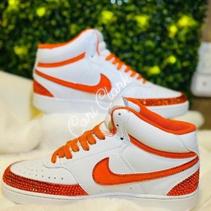 Custom Rhinestone Nike Court Vision Sneakers - Etsy