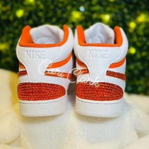 Custom Rhinestone Nike Court Vision Sneakers - Etsy