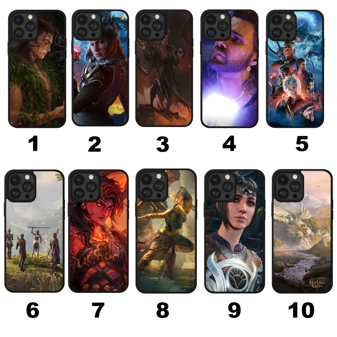 Custom BG3 Phone Case for iPhone and Samsung - Etsy