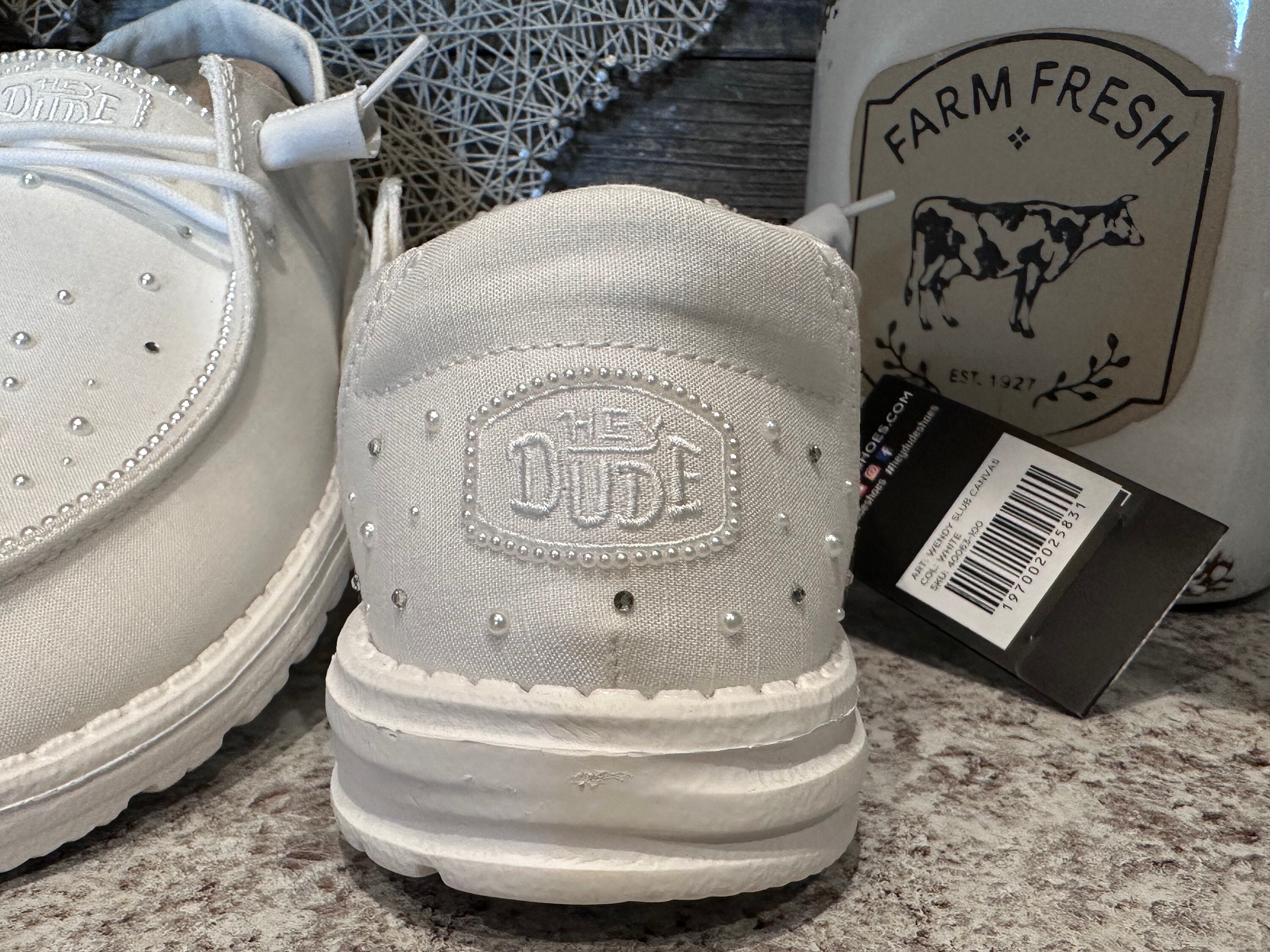 Custom Bride Wedding Rhinestone Hey Dudes - Etsy