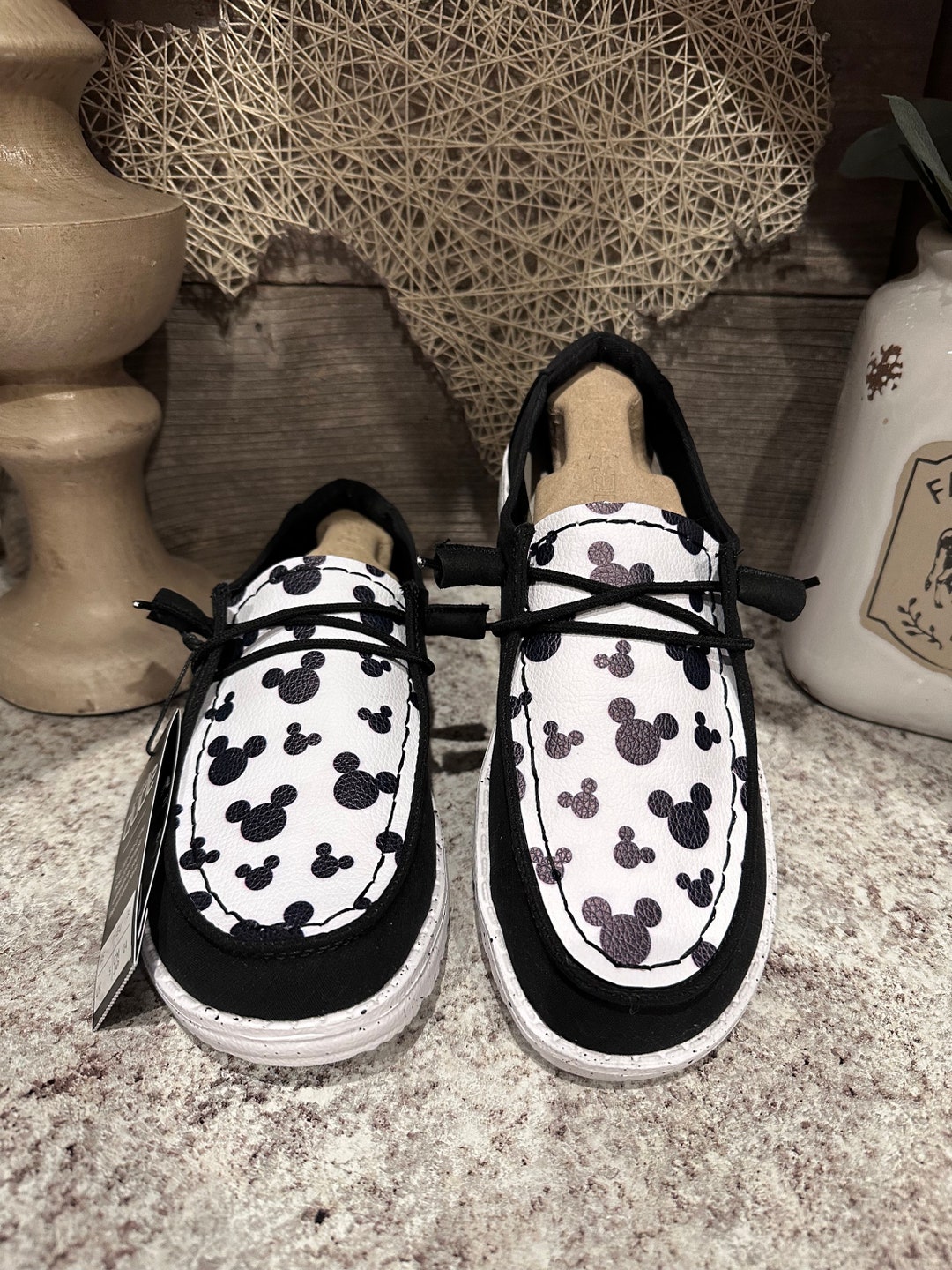 Black and White Mouse Hey Dudes - Etsy