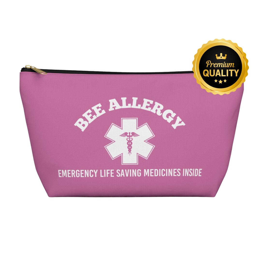 Bee Allergy Emergency Kit, Epipen Travel Pouch, Medicine Organizer - Etsy