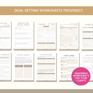 Done for You Goal Setting Workbook, Brandable Coaching Ebook Course ...