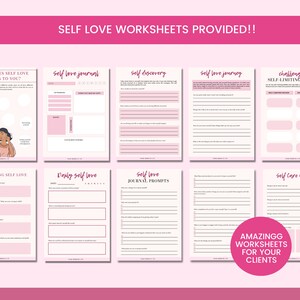 Done for You Self Love Workbook, Brandable Coaching Ebook Course, Self ...