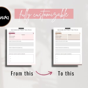 Coaching Session Worksheets, Coach Form, Client Form, Coaching Program ...