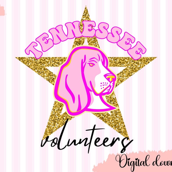 Tennessee Preppy Art - Etsy