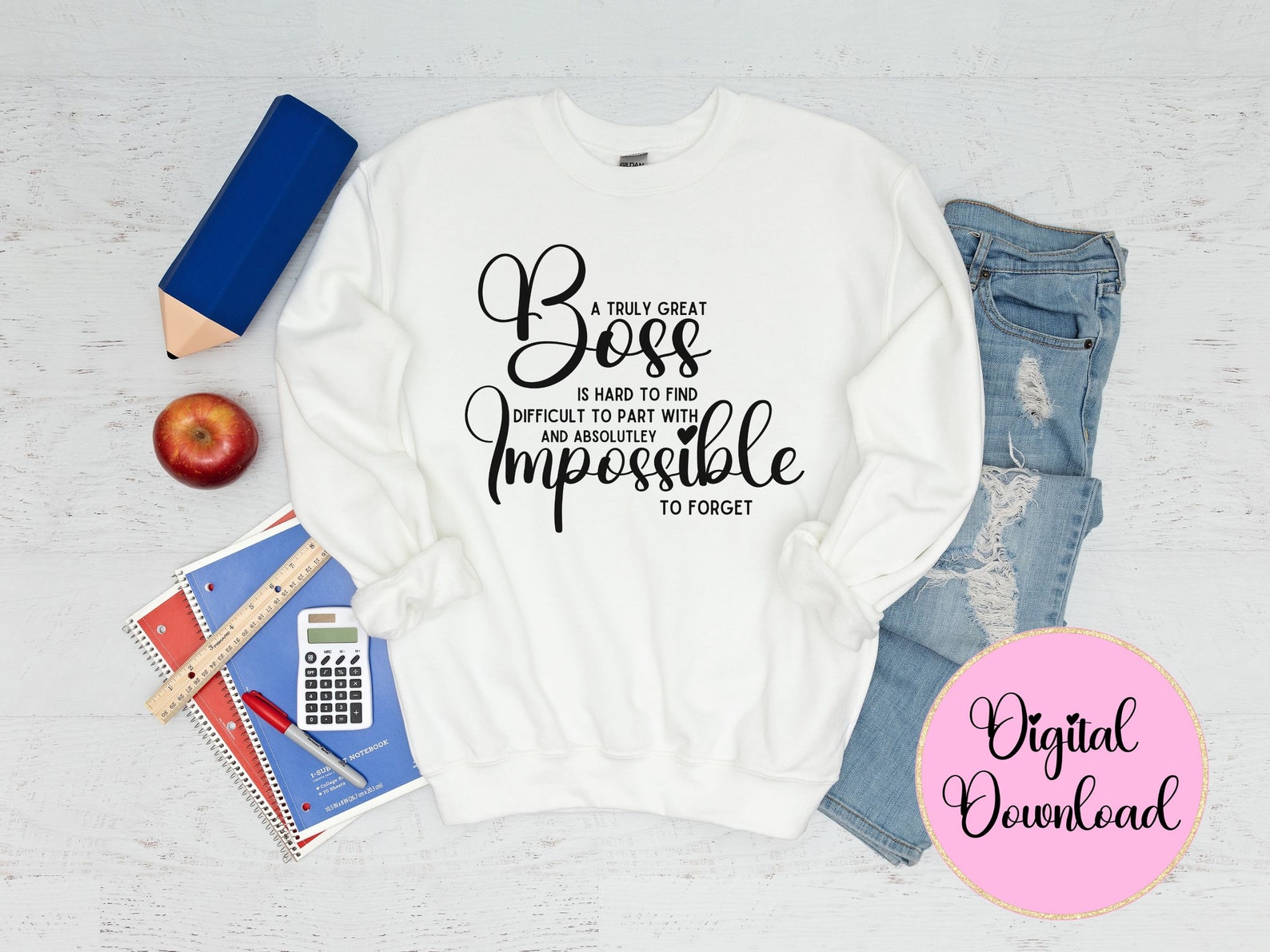 A Great Boss SVG Boss Quote Boss Sign Retirement SVG - Etsy