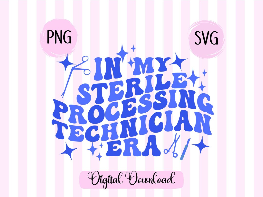 Sterile Processing Crew Png Tech Life SVG Scrub Nurse SVG Nurse Lovers ...
