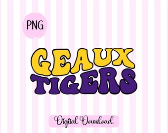 Geaux SVG DXF PNG - Etsy