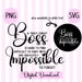 Great Boss Quote SVG, Retirement Gift, Office Sign (digital Download ...