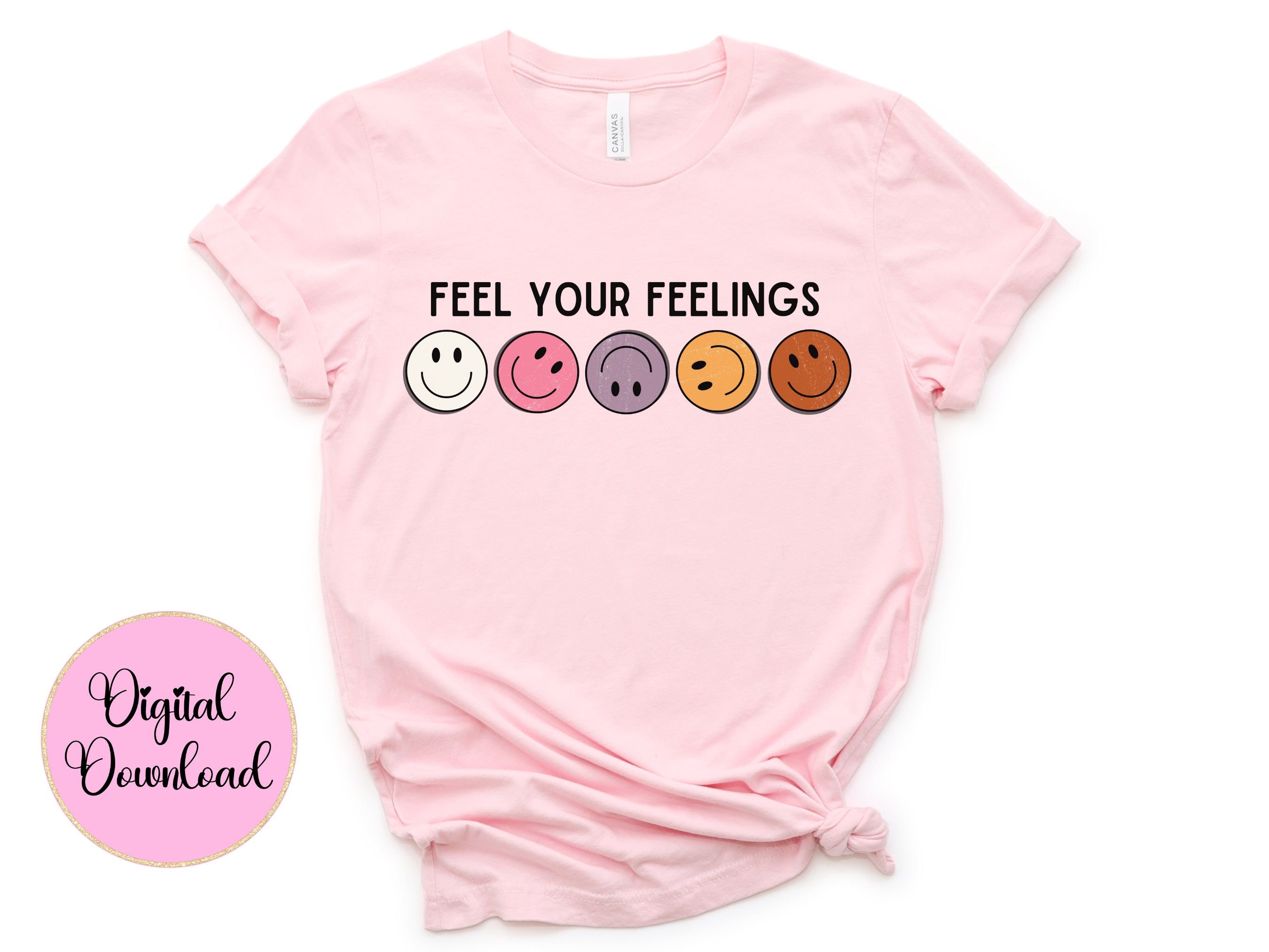 Siente tus sentimientos PNG Trendy svg Positivo Estético png - Etsy México