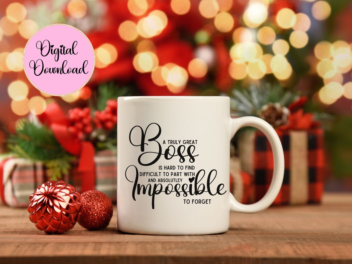 A Great Boss SVG Boss Quote Boss Sign Retirement SVG - Etsy