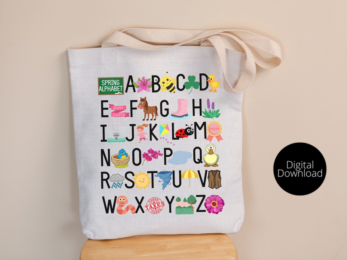 Spring Teacher Png Alphabet PNG Teacher Png Teacher Spring - Etsy