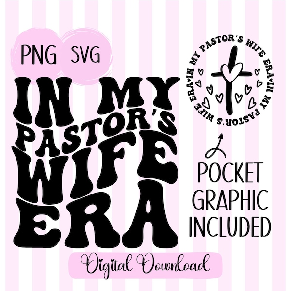 Religious Pastor Wife Svg - Etsy