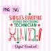 Christmas Sterile Processing Tech Life SVG Scrub Nurse SVG - Etsy