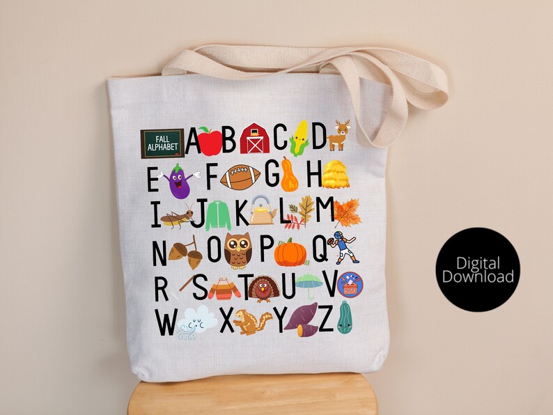 ABC Printable Seasons Spring Summer Fall Winter Png Pre-k - Etsy