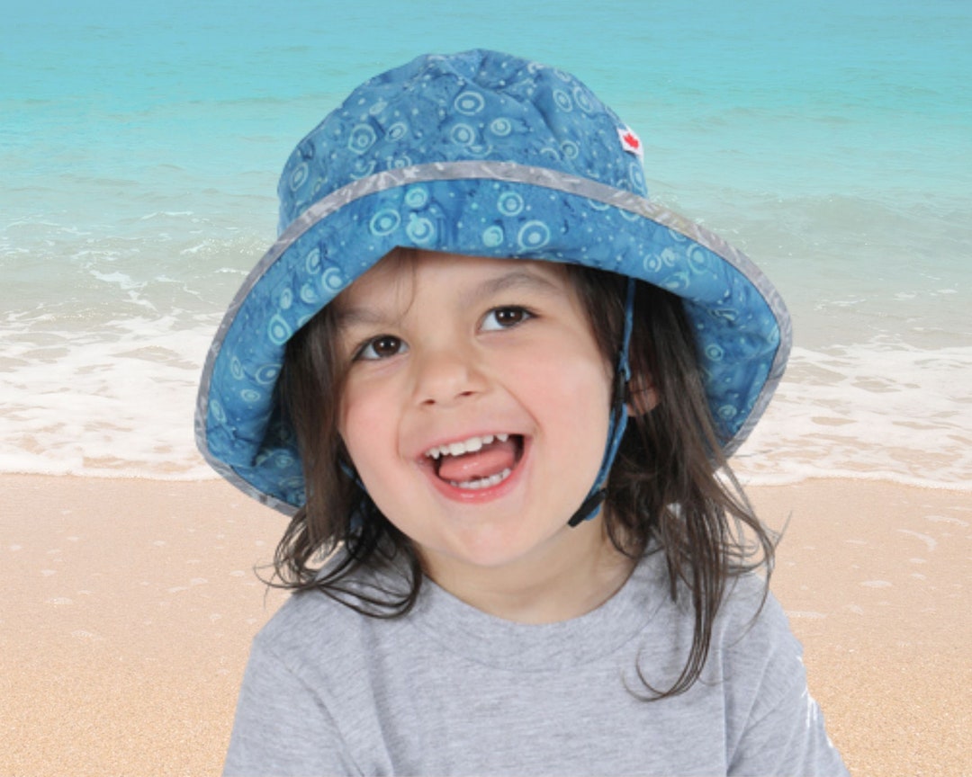 Canadian Made, Cotton Bucket Hat, Wide Brim Sun Hat, Summer Hat, Water ...