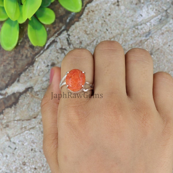 Coral Ring - Etsy