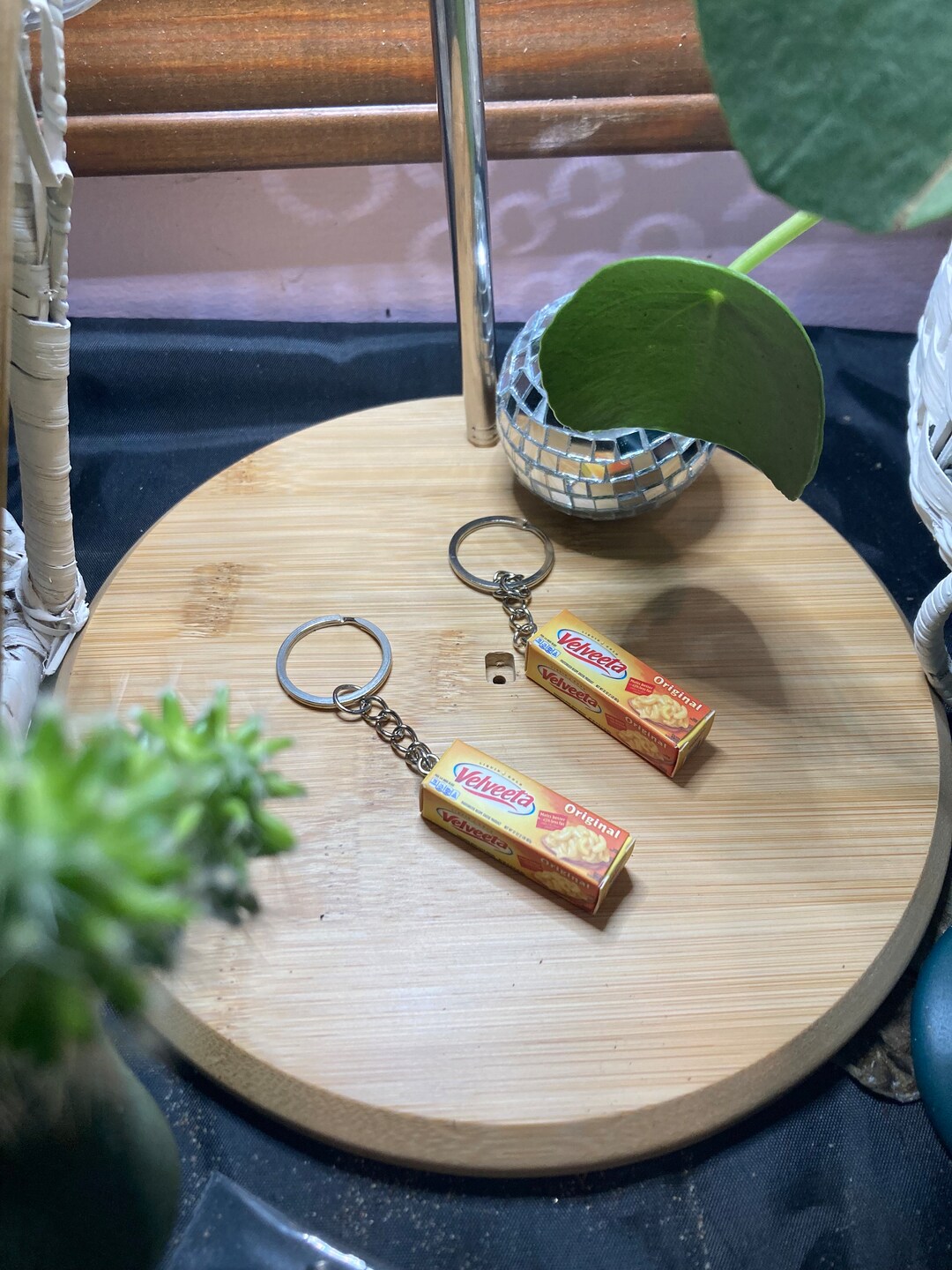 Velveeta Cheese Keychains - Etsy