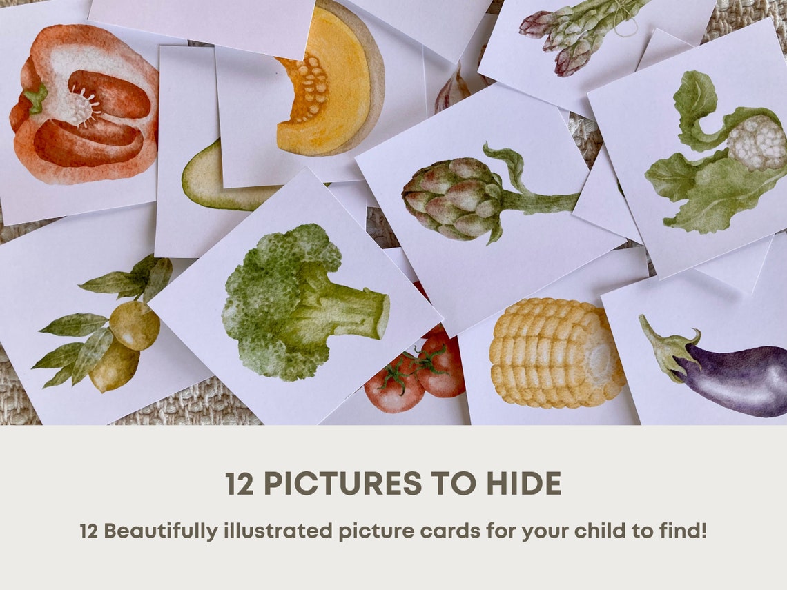 Printable Farmer's Market Scavenger Hunt for Toddler and Preschool ...