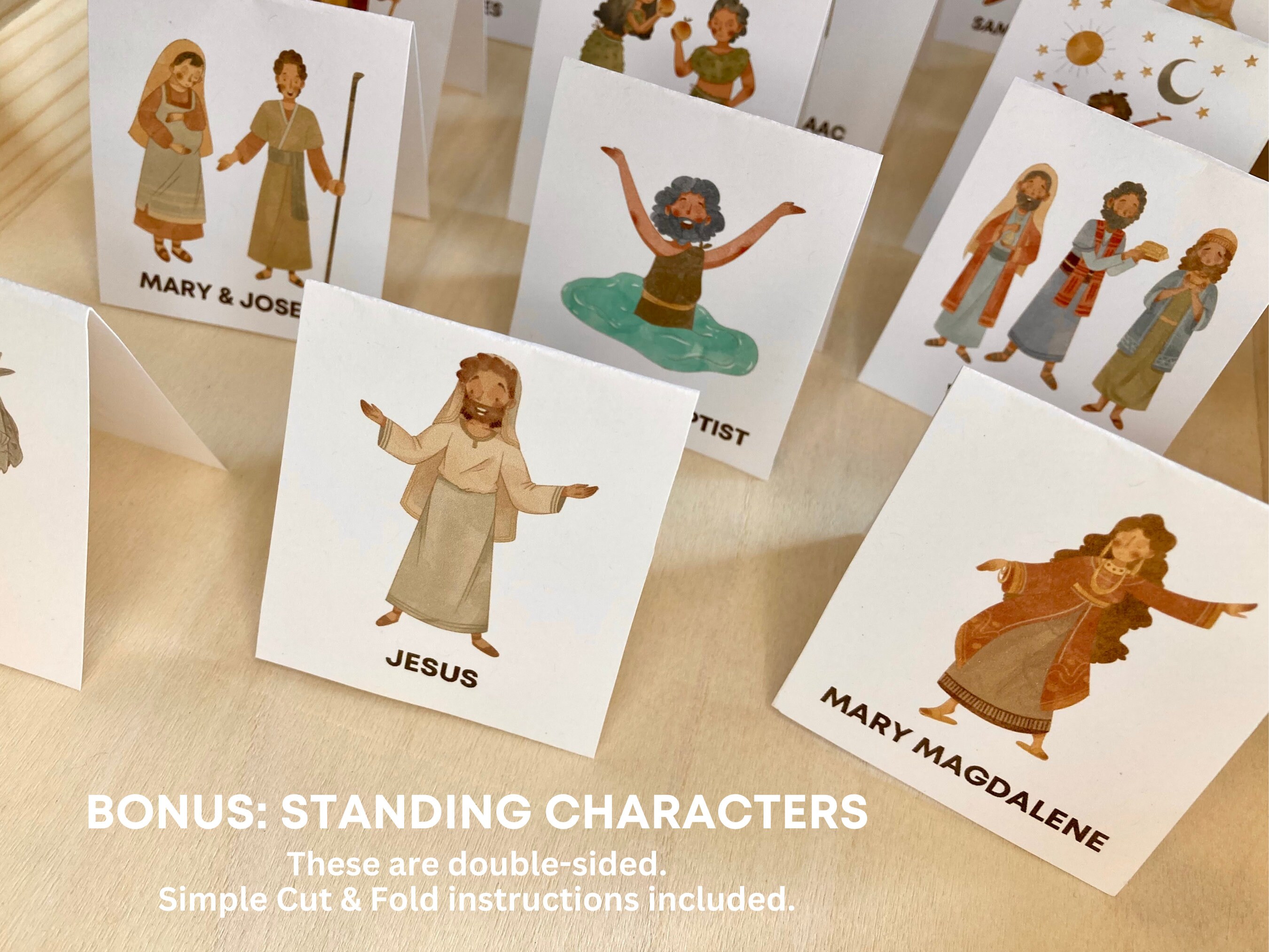 Bible Character Scavenger Hunt: Trivia & Pictures (digital Download) - Etsy