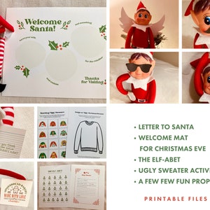 Elf Kit, Printable Elf Kit, Elf Printable Kit, Printable Elf Notes, Elf ...