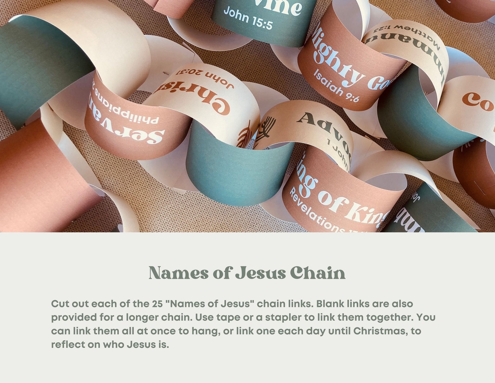 Advent Calendar for Kids, Printable Advent Calendar for Kids, Printable ...