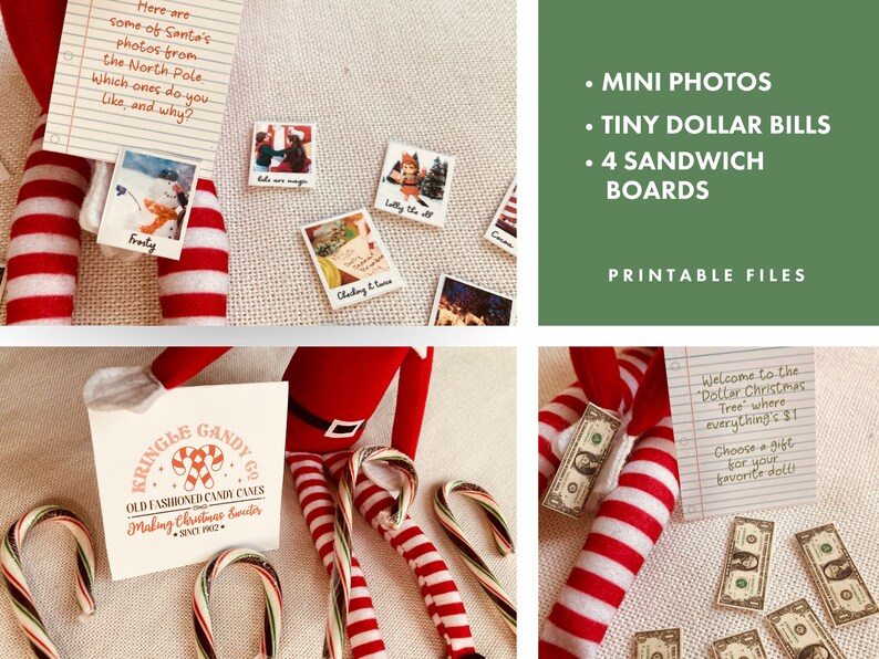 Elf Kit, Printable Elf Kit, Elf Printable Kit, Printable Elf Notes, Elf ...