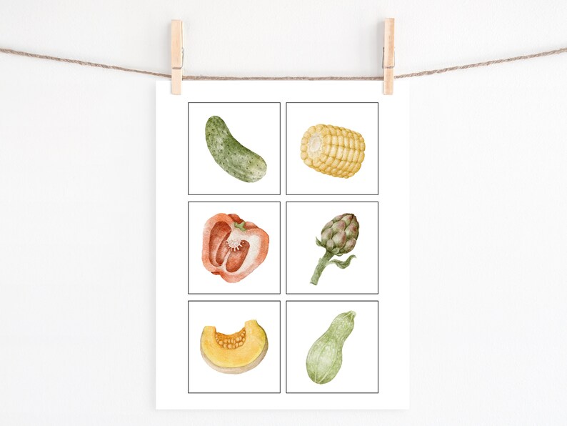 Printable Farmer's Market Scavenger Hunt for Toddler and Preschool ...