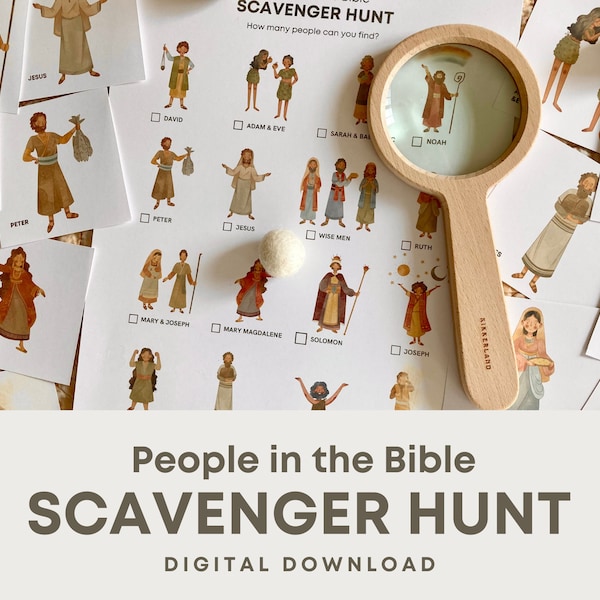Sunday School Scavenger Hunt - Etsy